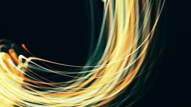 Background Animation Flowing Streaks Light Abstract Animation — Stock ...