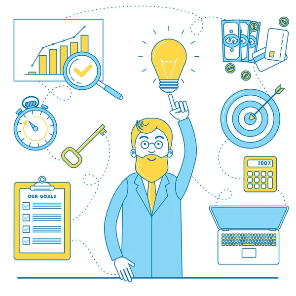 Smart goals icons Stock Vectors, Royalty Free Smart goals icons ...