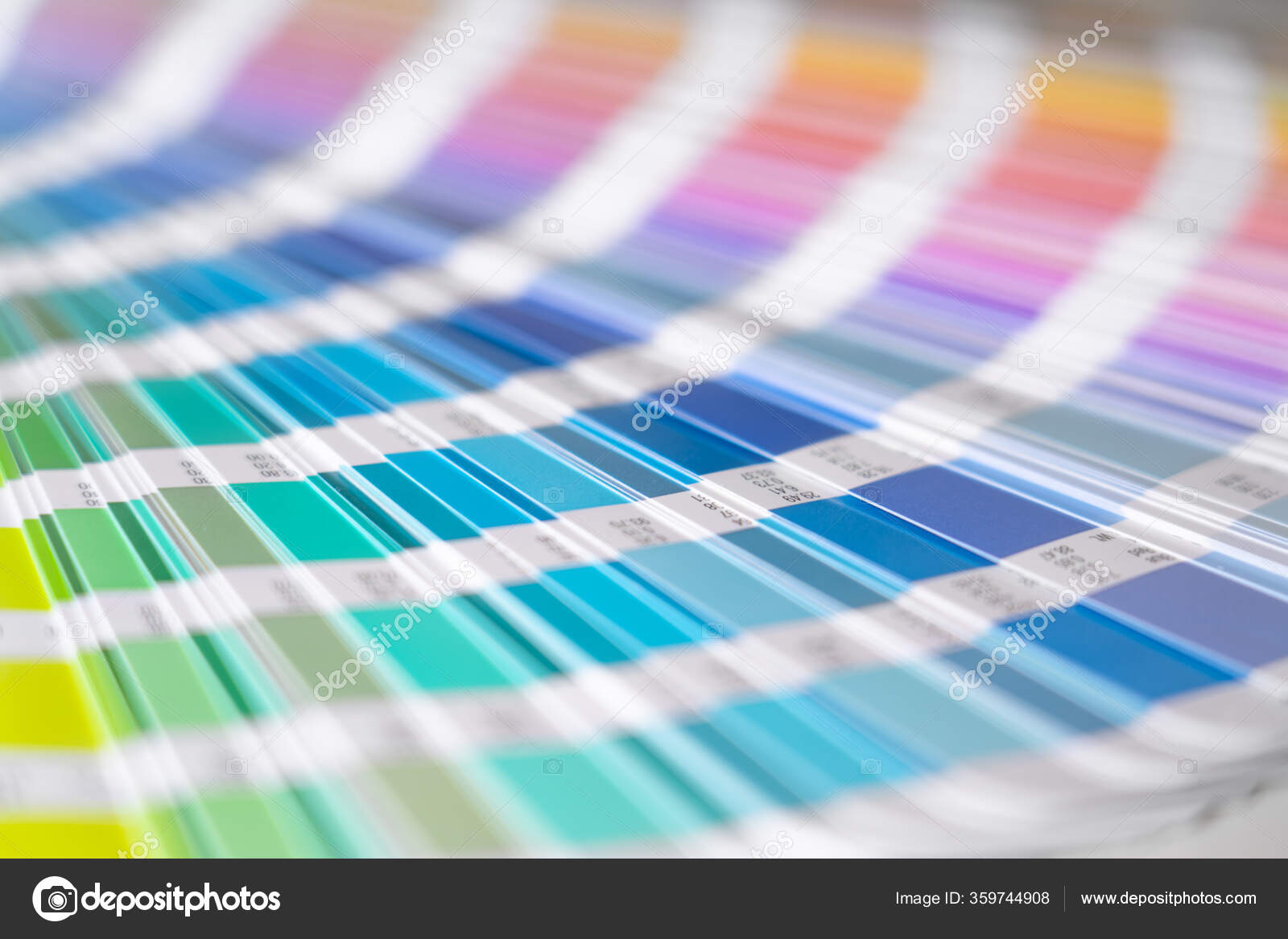 Horizontal Photograph Catalog Color Samples Chosen Graphic Printing ...