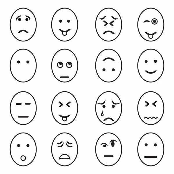 Clipart Straight Face