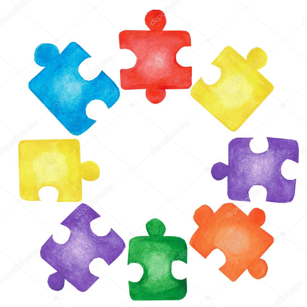 Día de sensibilización sobre el autismo, 2 de abril. Ilustración ...