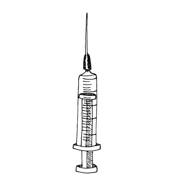Syringe Coloring Page