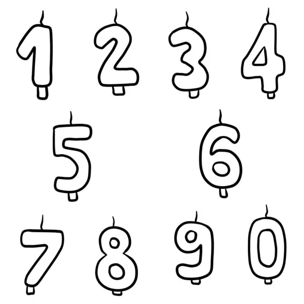 Fancy Numbers Font 1 10