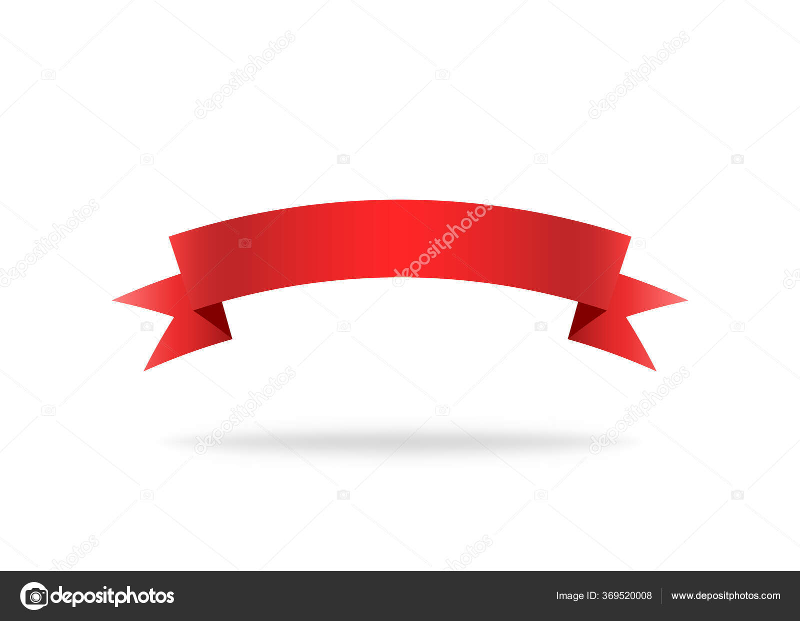 Cinta Roja Raya Premium Para Decoración Icono Aislado Vectorial ...