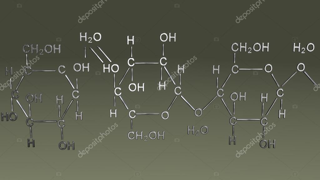 Cellulose molecular structure formula Stock Photo by ©sciencepics 124933064