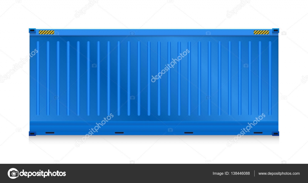 Cargo Container Vector Stock Vector Image by ©roncivil #138446088