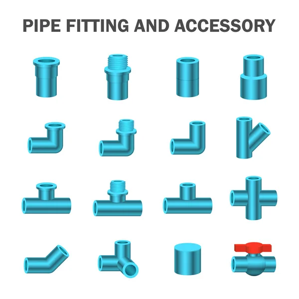 Pipe fitting vector Stock Vector Image by ©roncivil #111246016