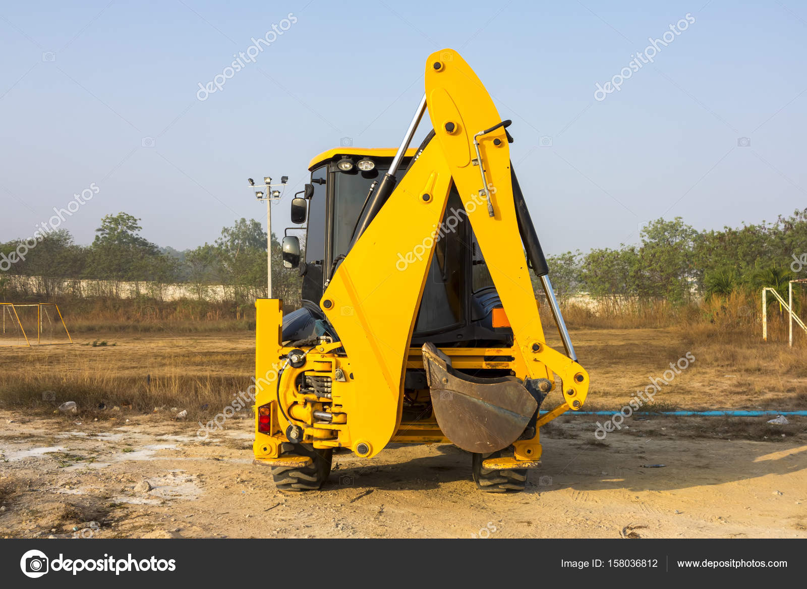 Soil work machine — Stock Photo © roncivil #158036812