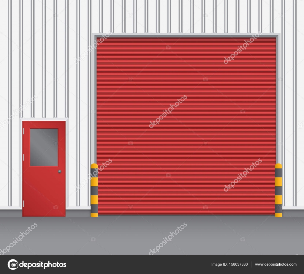 Shutter door vector Stock Vector Image by ©roncivil #158037330