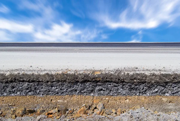 Pavement cross section Stock Photos, Royalty Free Pavement cross ...