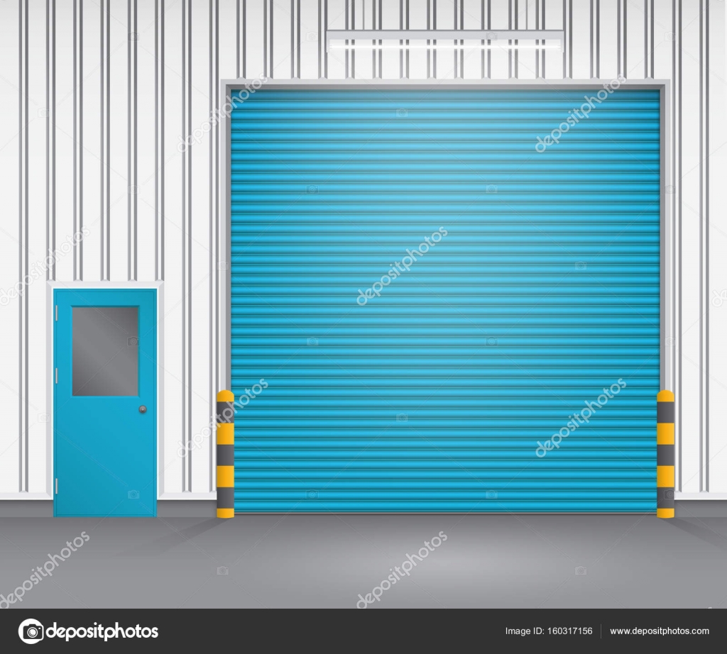 Shutter door vector Stock Vector by ©roncivil 160317156