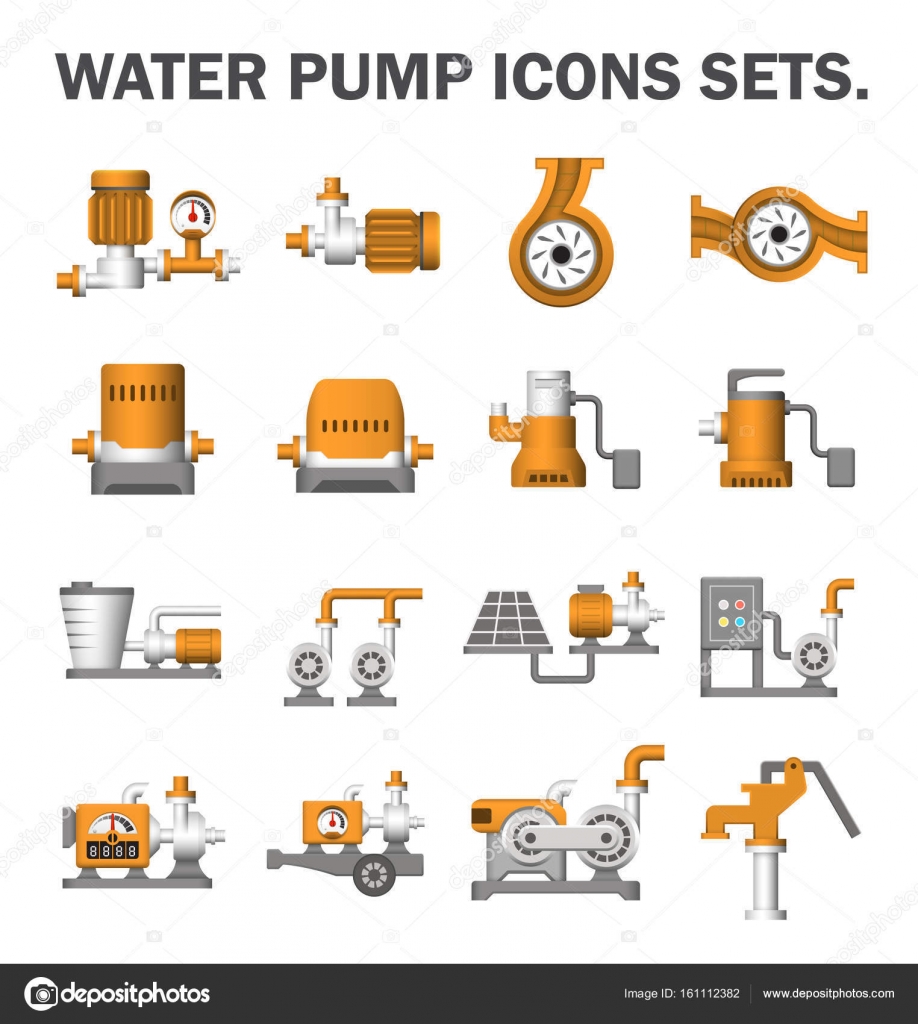 Water Pump Station Stock Vector by ©roncivil 161112382
