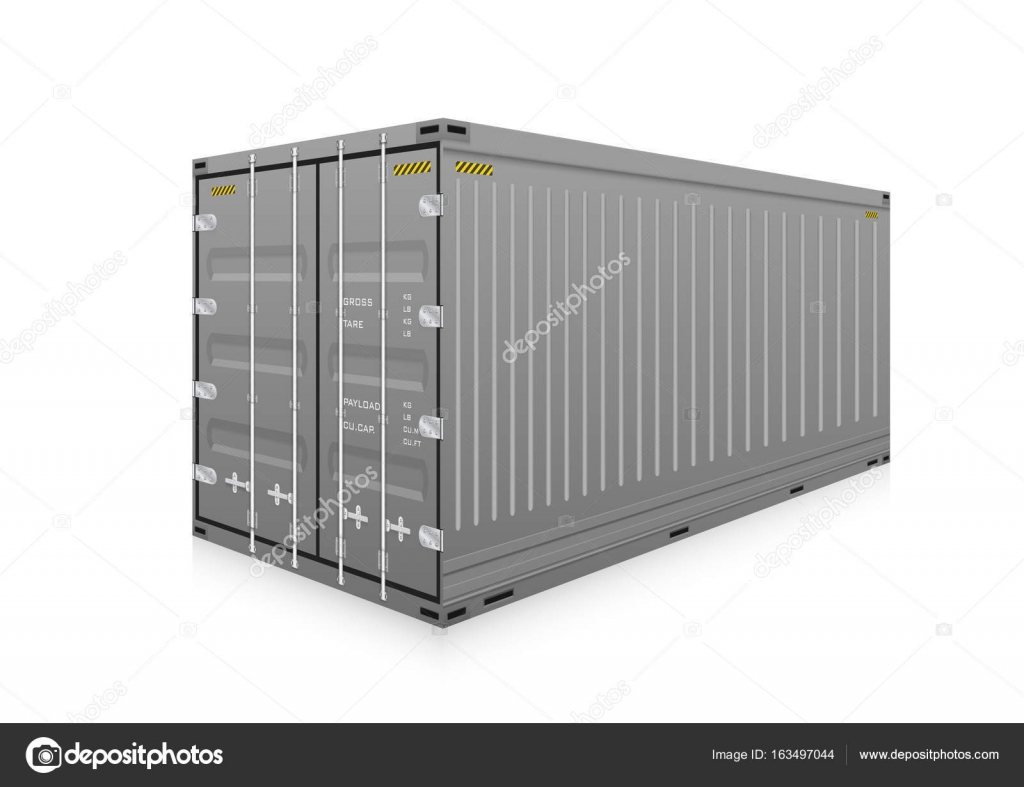 Cargo container vector Stock Vector by ©roncivil 163497044