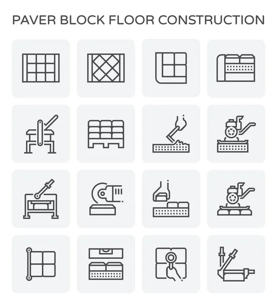 Paver icon Vector Art Stock Images | Depositphotos