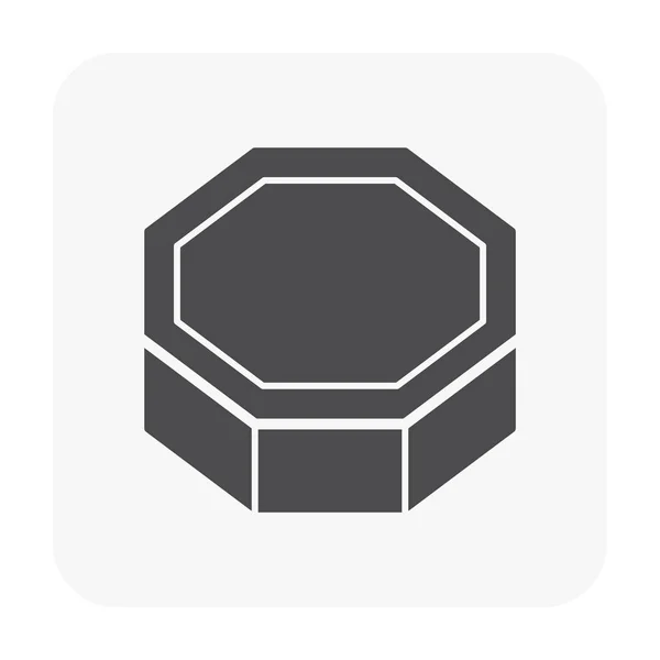 Paver Block Floor Paver Brick Icon Top View Stock Vector Image by ...