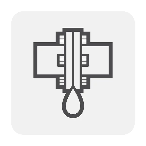 Burst pipe icon Stock Vector Image by ©roncivil #338838510