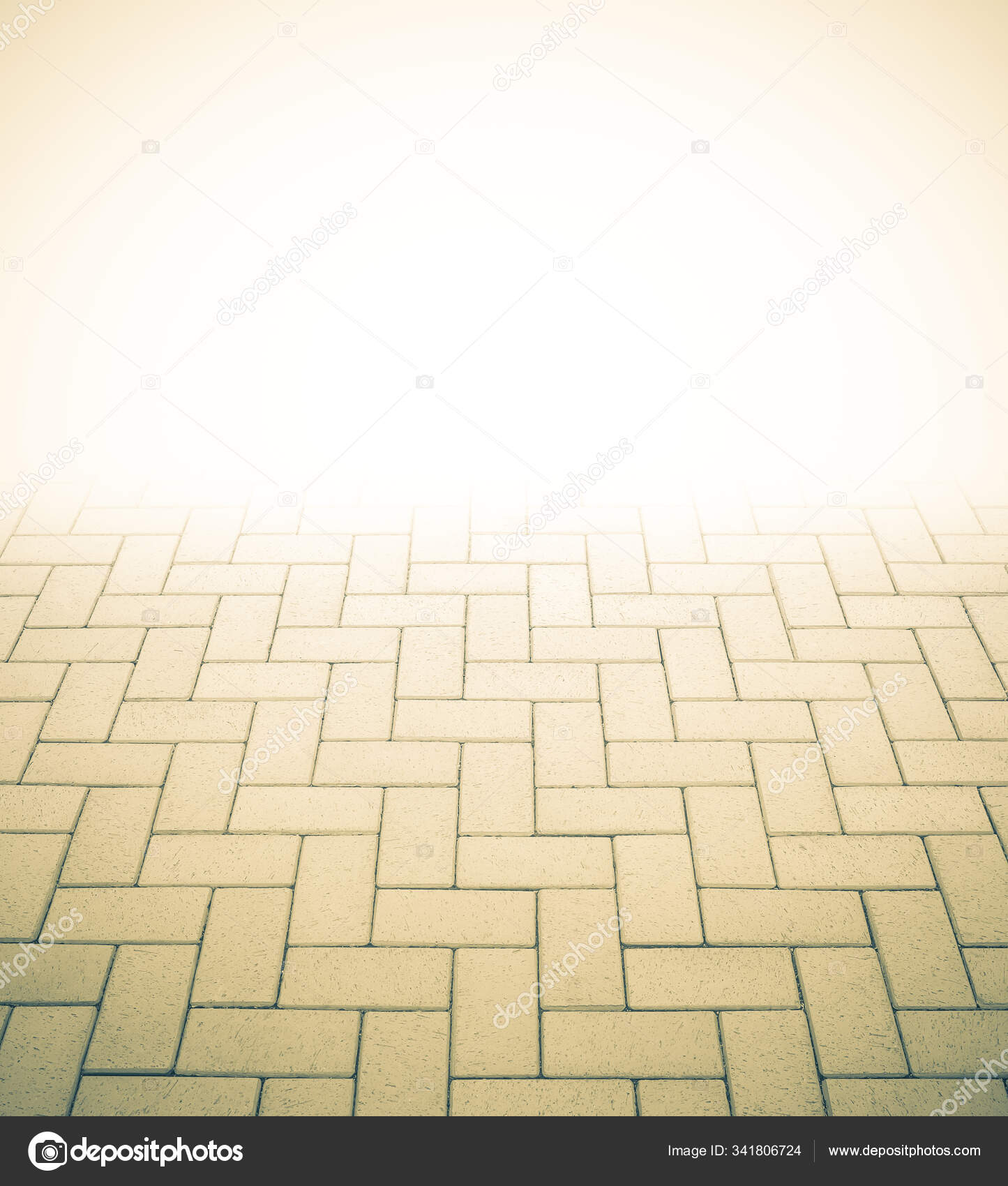 Paver block floor background Stock Photo by ©roncivil 341806724