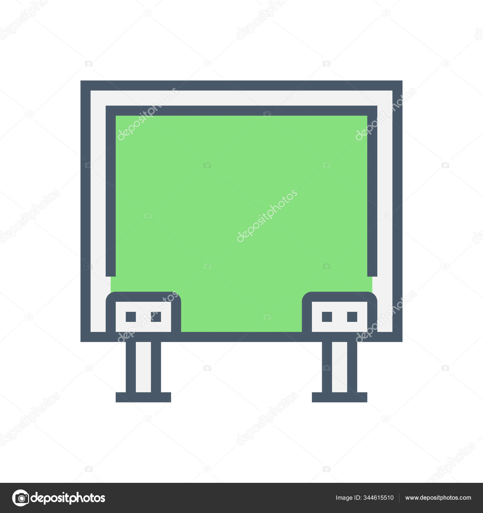 Partition wall icon Stock Vector Image by ©roncivil #344615510