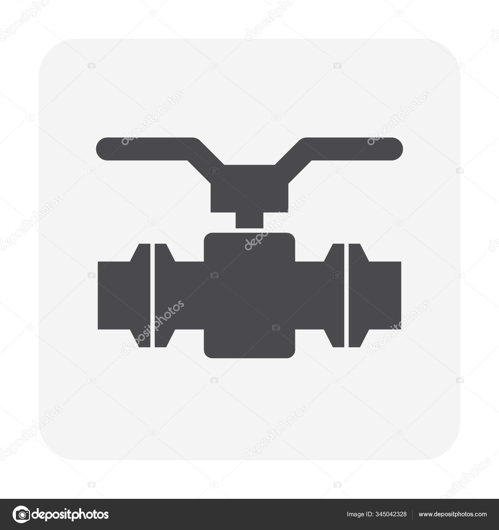 Pipe valve icon Stock Vector Image by ©roncivil #345042328