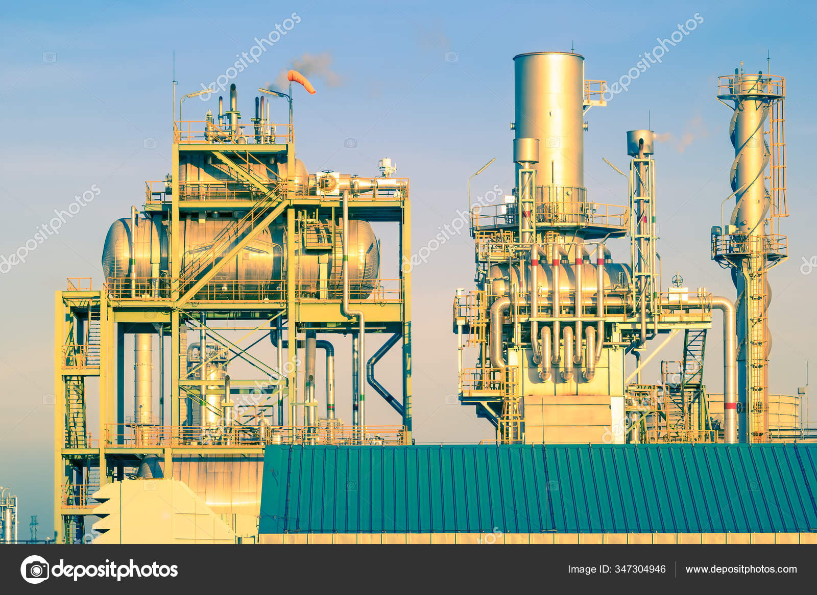 Crude Oil Power Plant