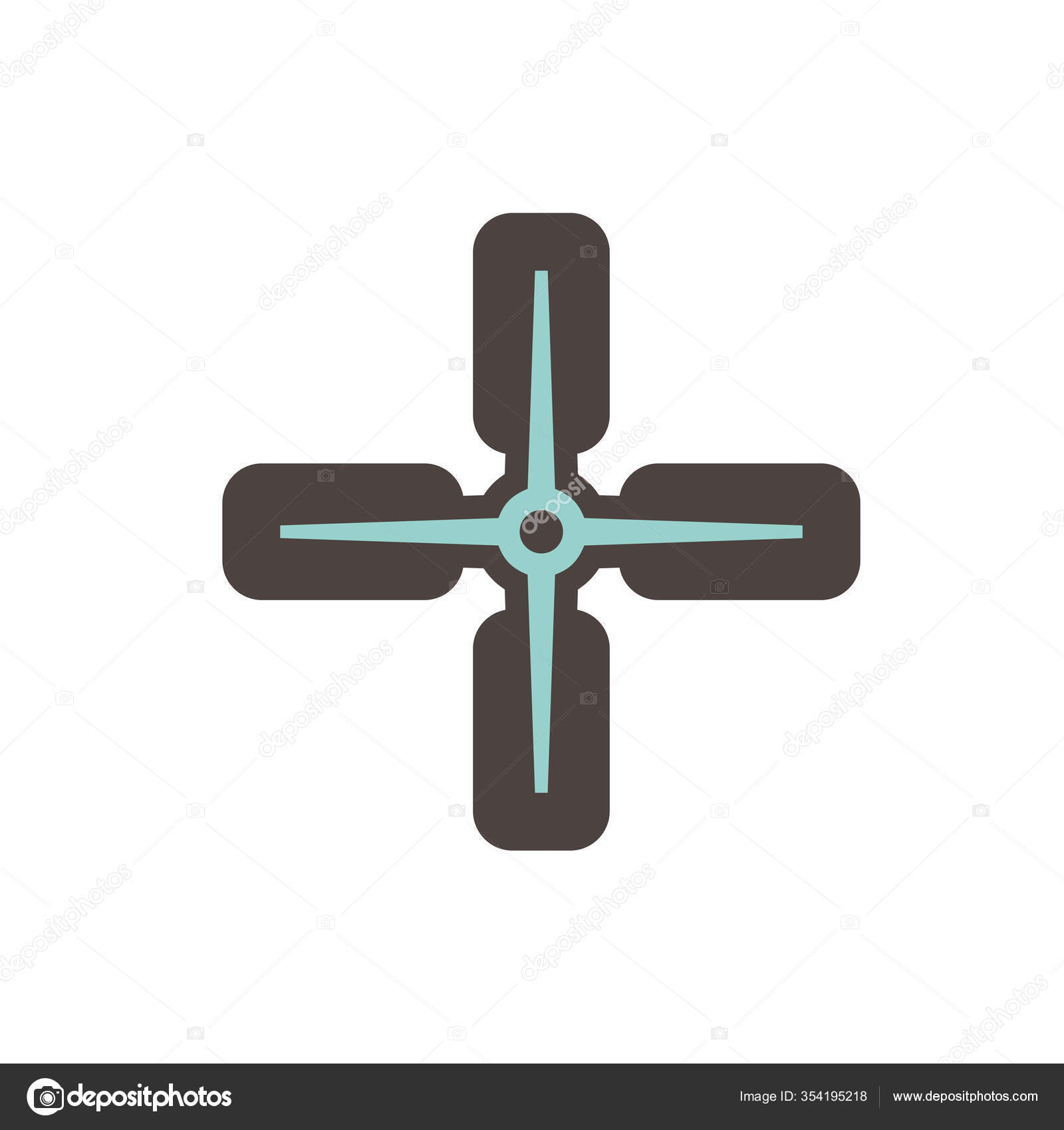 Concrete Slab Polish Equipment Vector Icon Design Stock Vector Image by ...