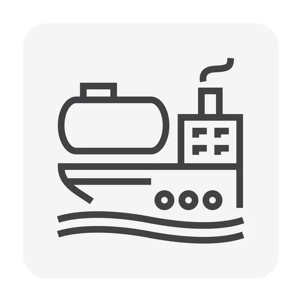 Gas shipping icon Stock Vector Image by ©roncivil #274075378