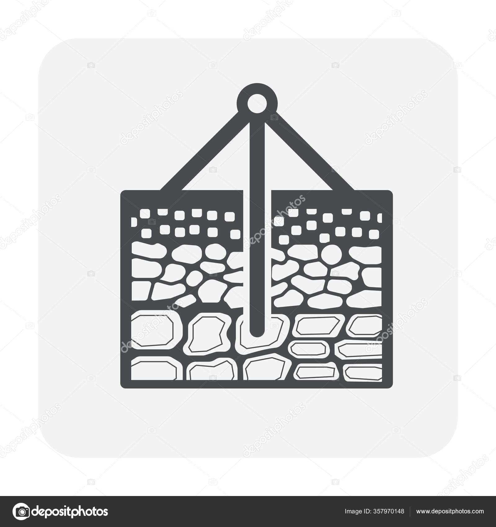 Soil Testing Tool Icon Black Color Stock Vector Image by ©roncivil ...