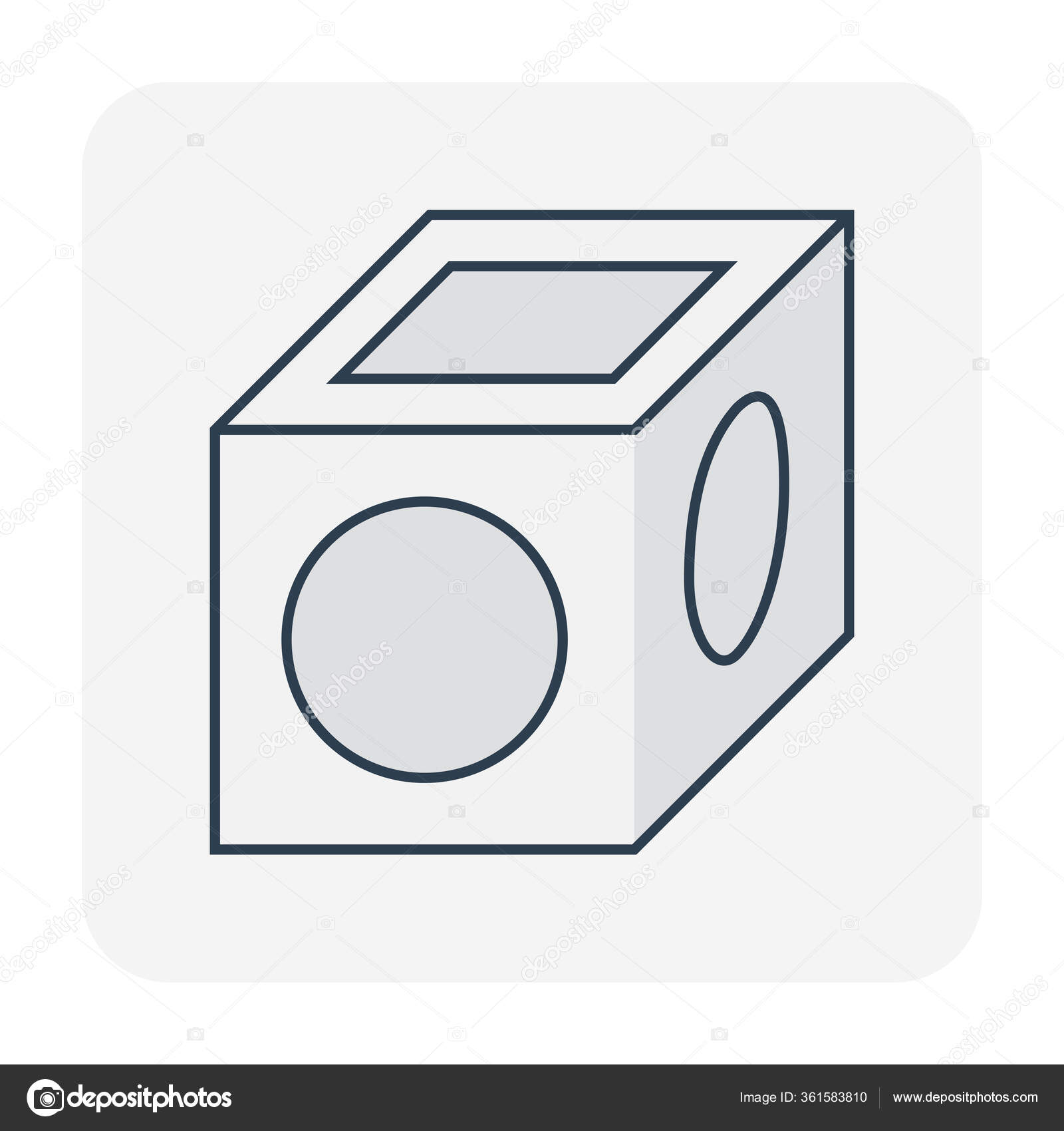 Manhole Sump Pit Icon Drainage System Editable Stroke Stock Vector ...