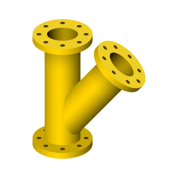 Steel Pipe Connector Valve Icon Set Stock Illustration by ©roncivil ...