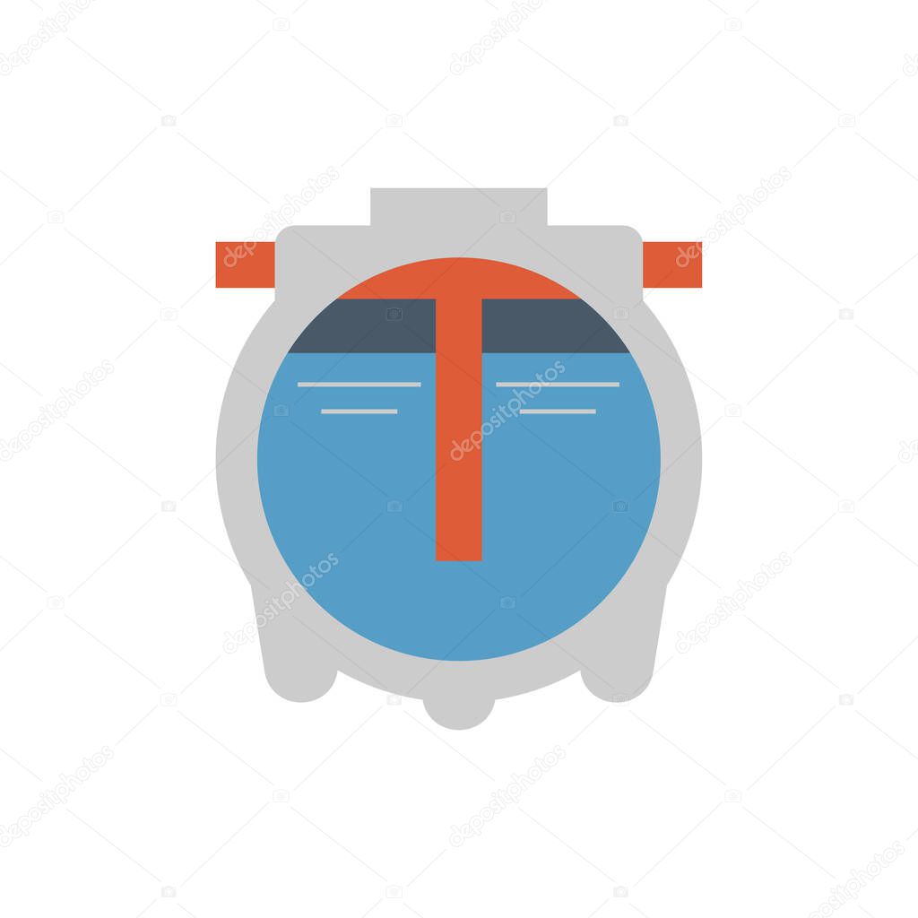 Tratamiento de agua y diseño de icono de tanque séptico. 2022