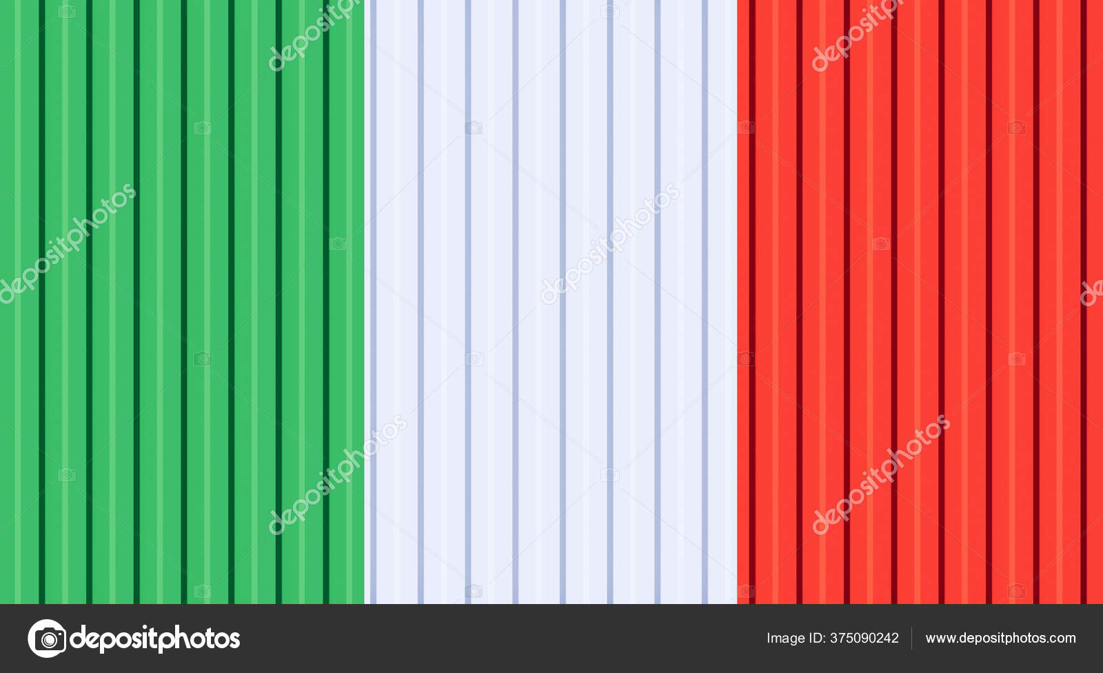 Rendering Italy Flag Cargo Container Texture Background Italy Trade ...