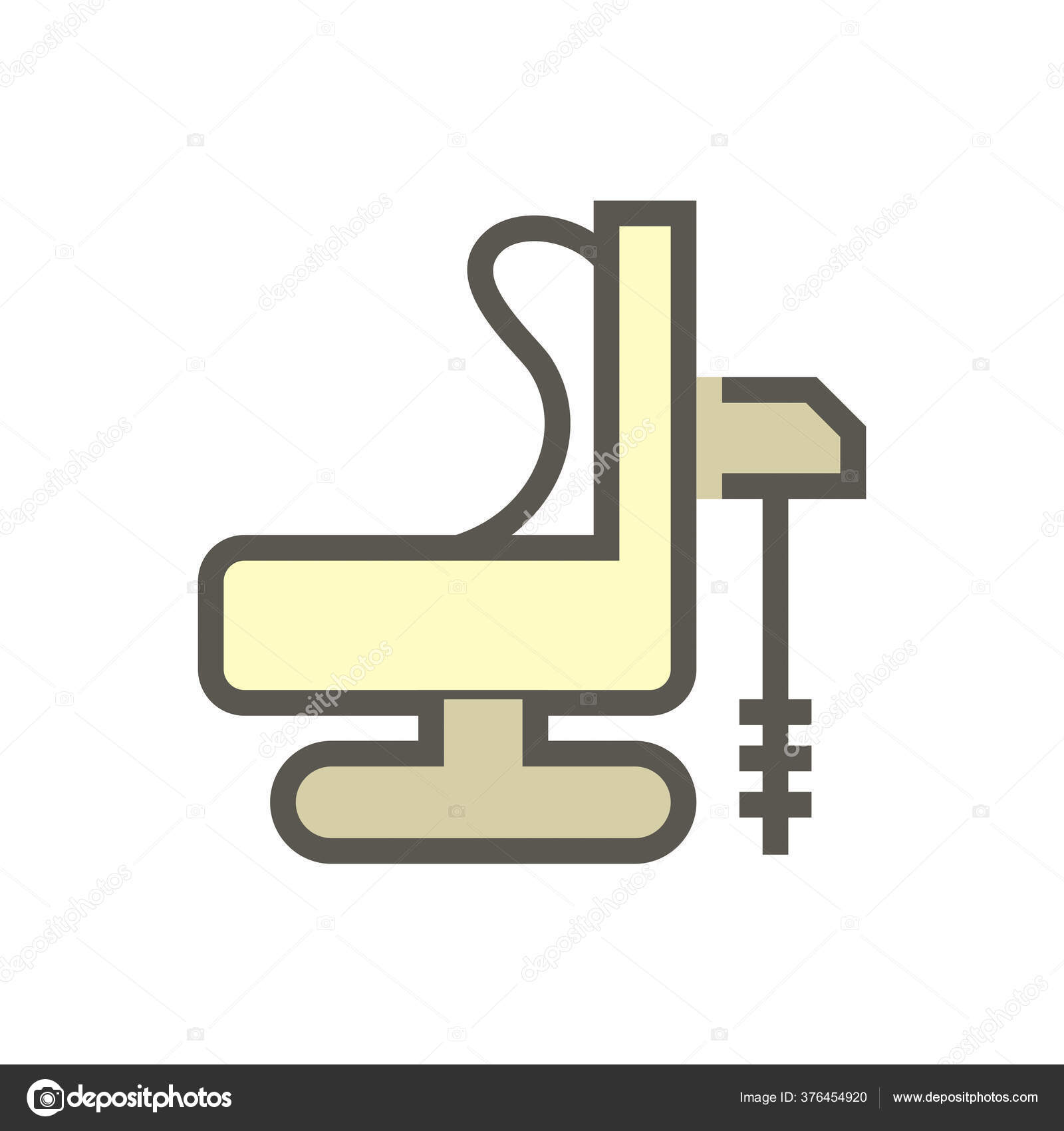 Geotechnical Engineering Soil Testing Machine Vector Icon Design Stock ...