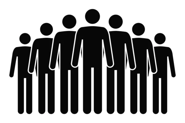 Stick Figure Group Color