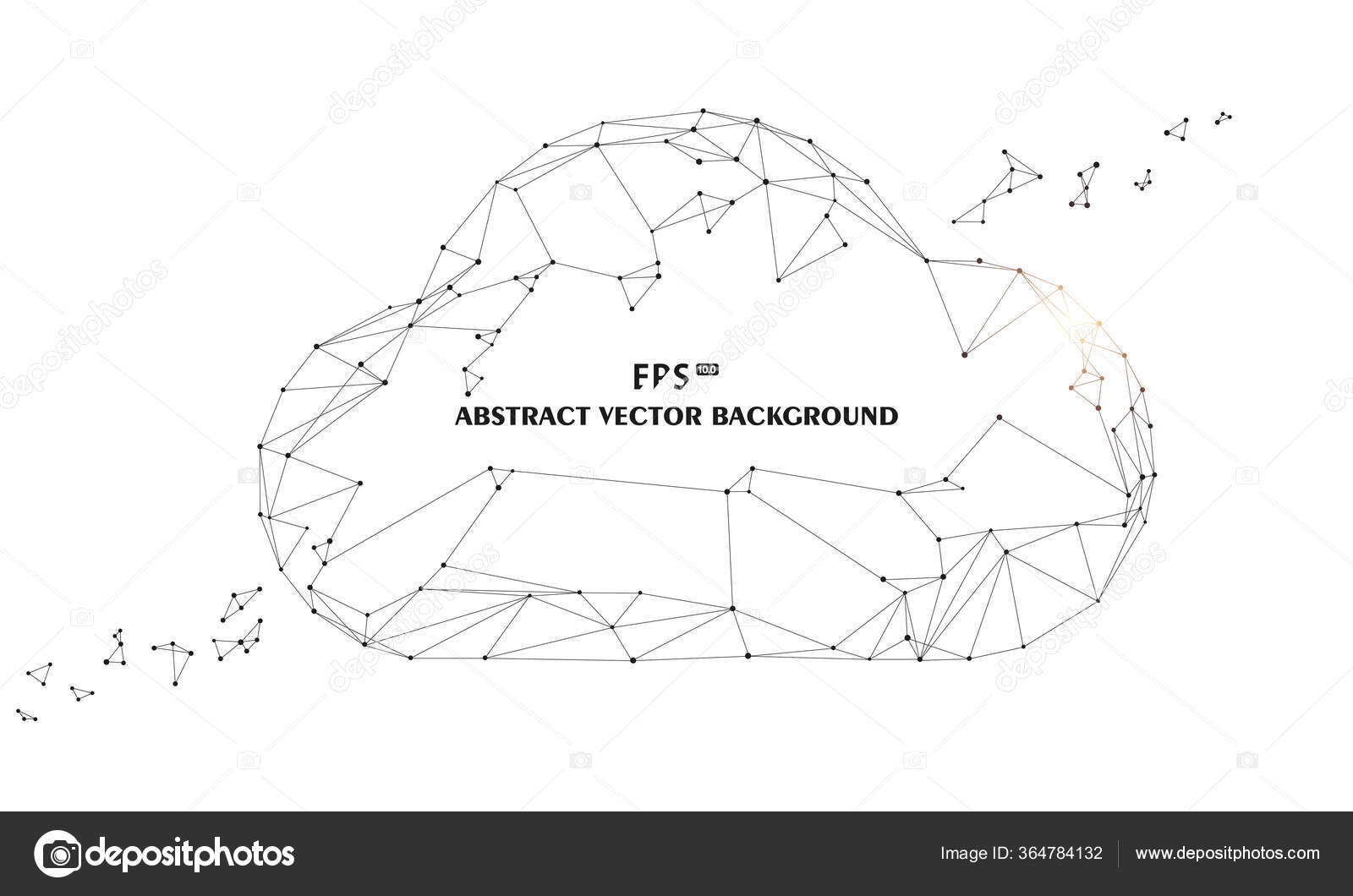 Abstract Cloud Computing Symbol Meaning Big Data Internet Cloud ...