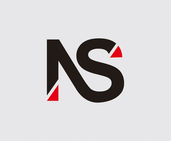 Ns logo imágenes de stock de arte vectorial | Depositphotos