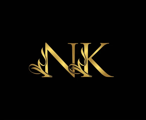 Nlk logo design imágenes de stock de arte vectorial | Depositphotos