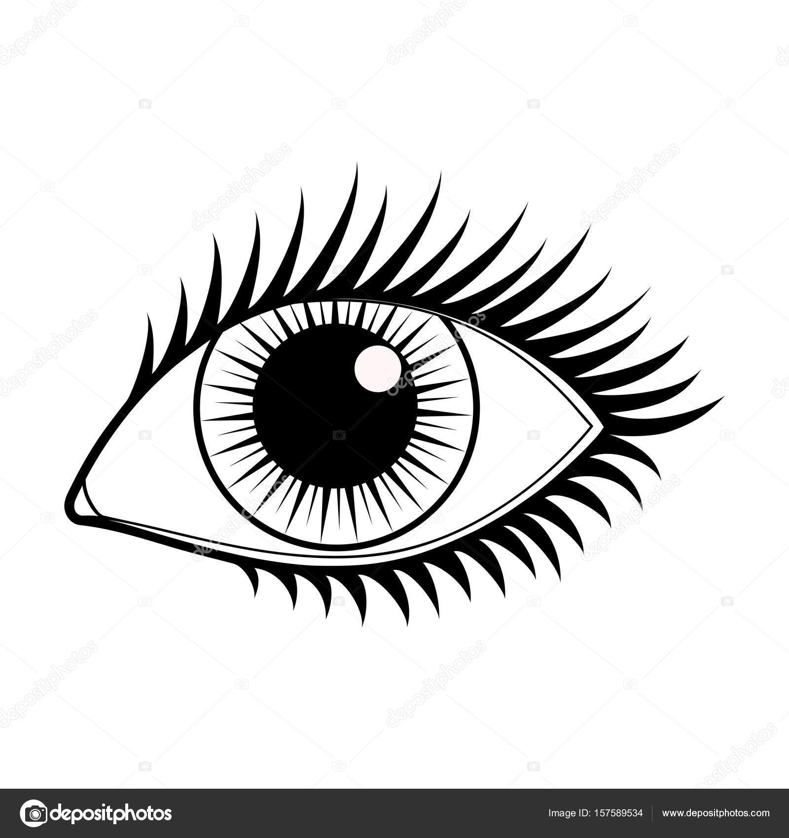 Ojo Vector icono Vector de stock #157589534 de ©KronaLux