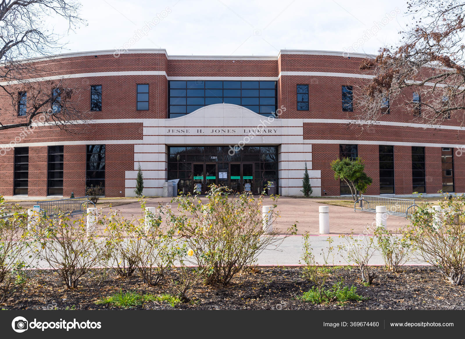 Jesse Jones Library Campus Baylor University Waco Texas — Stock ...