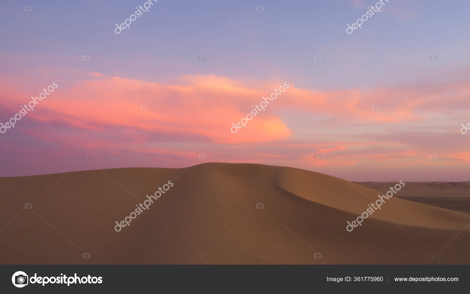 Breathtaking Desert Sunset Desert Sunset
