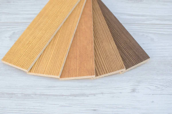 Color Wood Samples Catalog Wood Materials Design Light Background ...