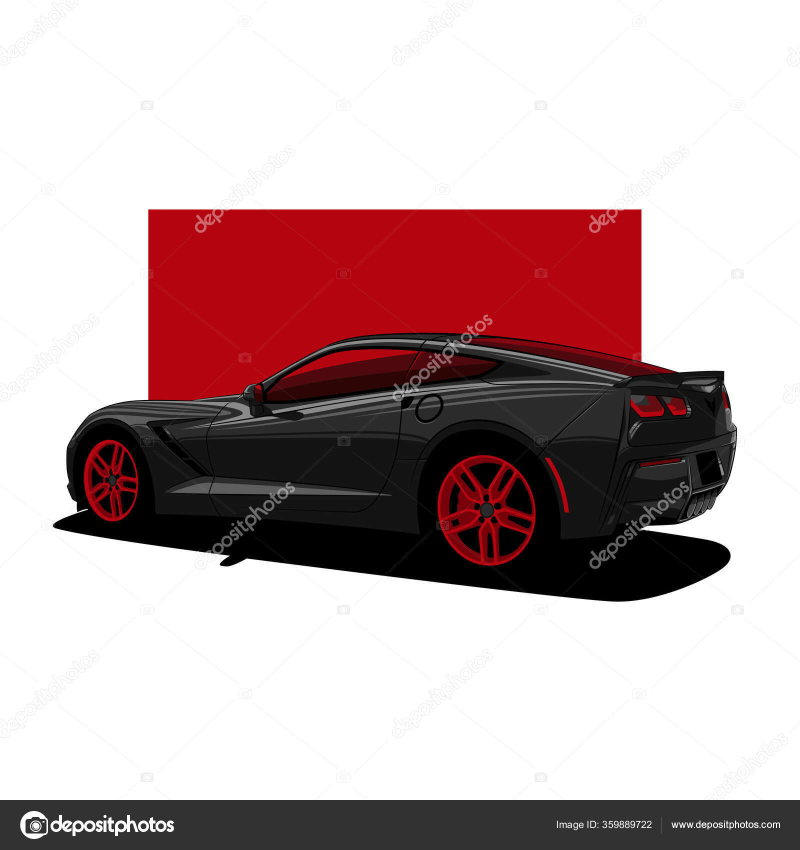 Corvette Stingray Vector