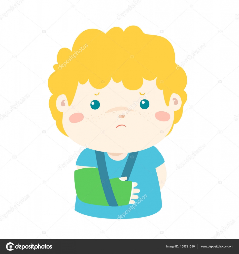 Smashed Hand Cartoon