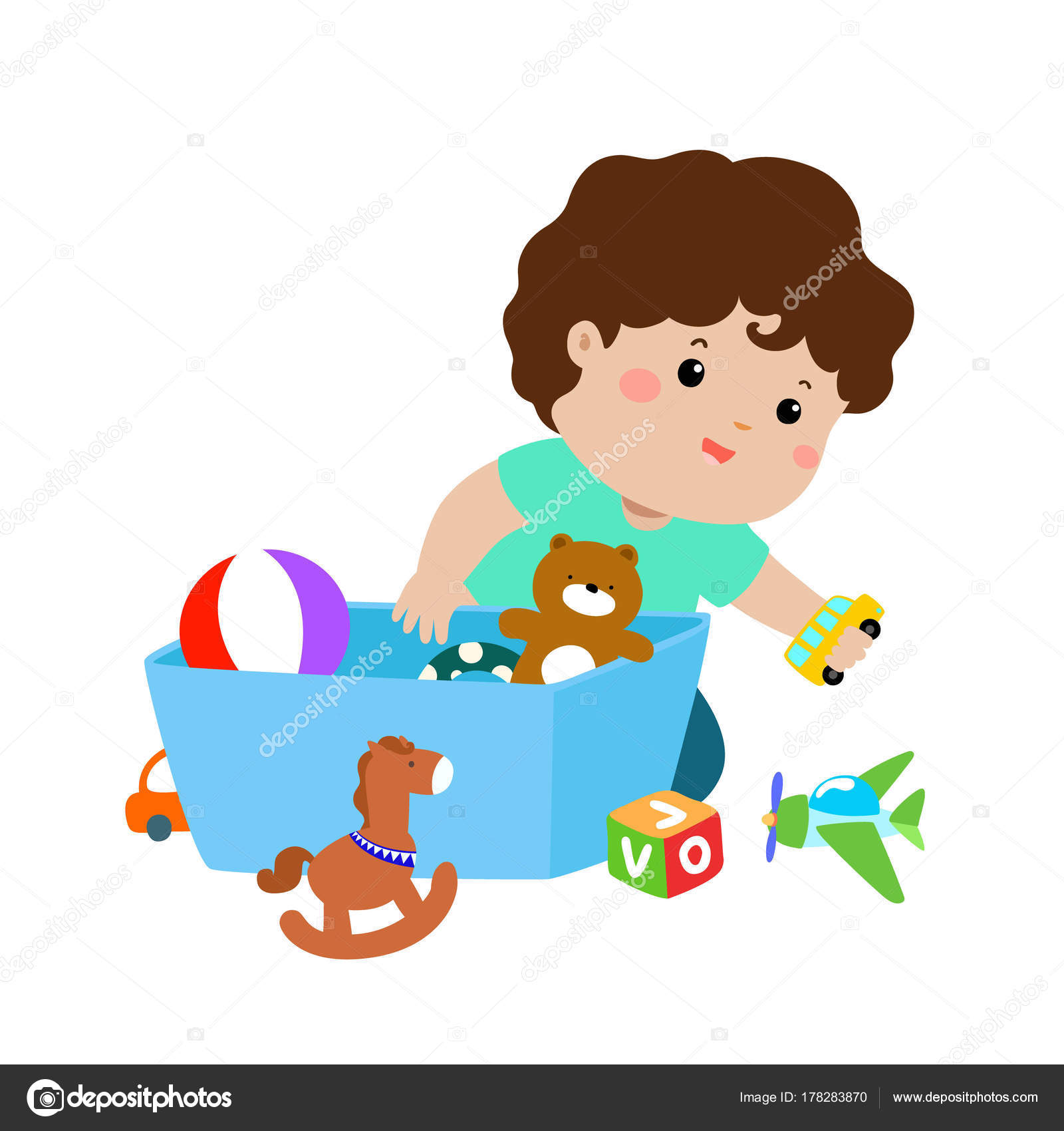 Guarda Los Juguetes Clip Art