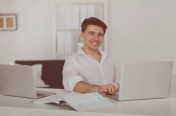 Handsome man computer Stock Photos, Royalty Free Handsome man computer ...