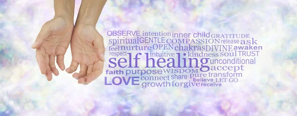Healer Offering Healing Word Cloud — Stock Photo © Healing63 #130005622
