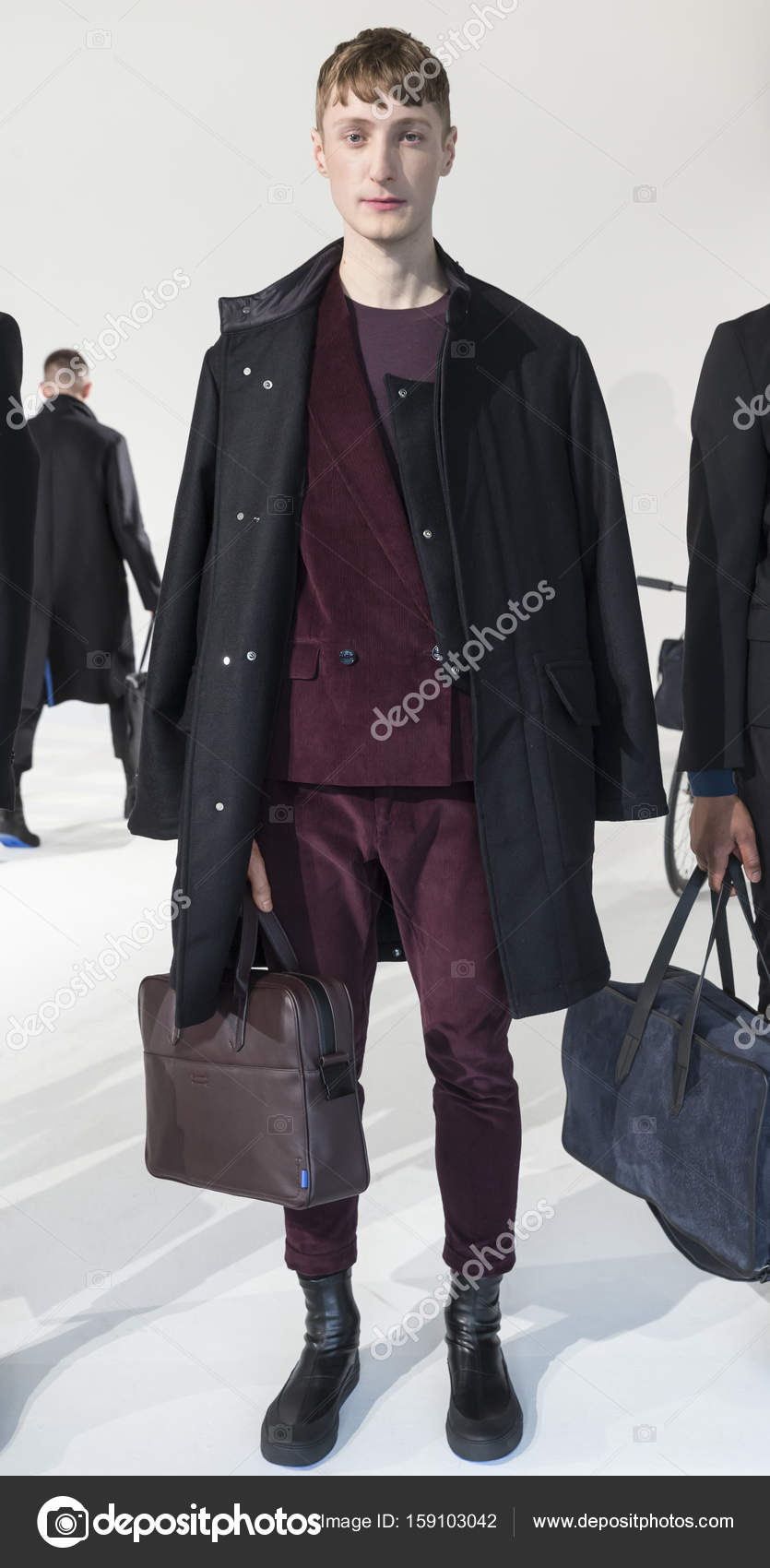 Uri Minkoff - Men Fall Winter 2017 Collection — Stock Editorial Photo ...
