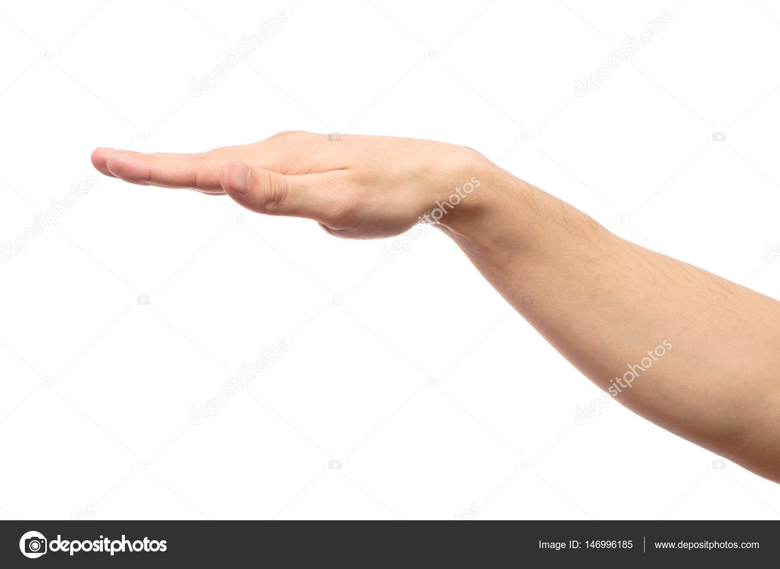 Man hand showing gesture isolated — Stock Photo © filistimlyanin #146996185
