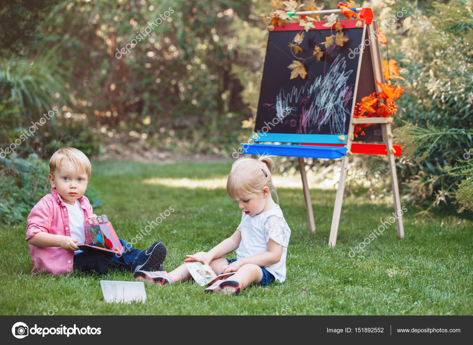 Two toddlers children — Stock Photo © AnoushkaToronto #151892552