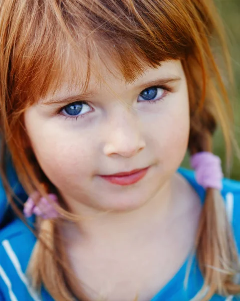 Red-haired little girl — Stock Photo © AnoushkaToronto #169821404