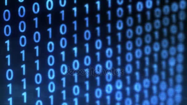 Technological Digital Binary Data Background With Representation Of Binary Code Binary Digits